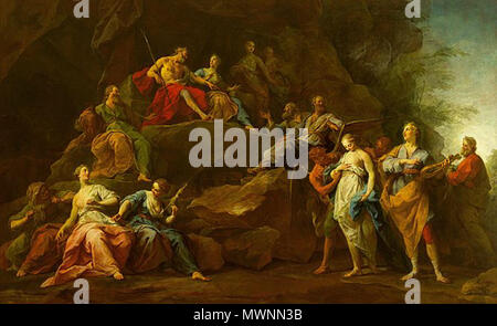 Jean Restout (1692-1768). French painter. Pentecost. Oil on canvas ...
