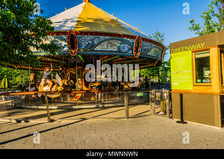 The Greenway Carousel Boston, Massachusetts, USA Stock Photo - Alamy