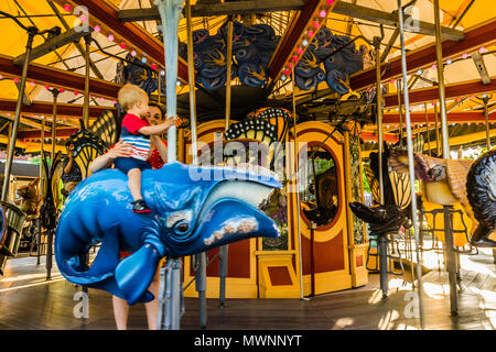 The Greenway Carousel Boston, Massachusetts, USA Stock Photo - Alamy