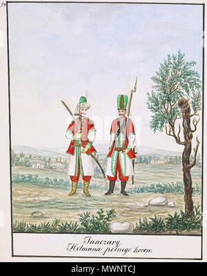 *Polish Janissaries of the Field Hetman of the Crown* depicts the elite ...