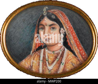 The Rani of Jhansi is depicted in this artwork as a fierce warrior ...