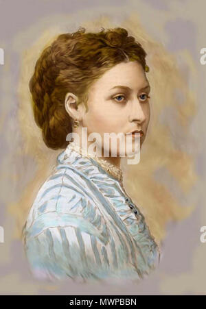 Portrait of Princess Louise, Duchess of Argyll (1848-1939) daughter of ...