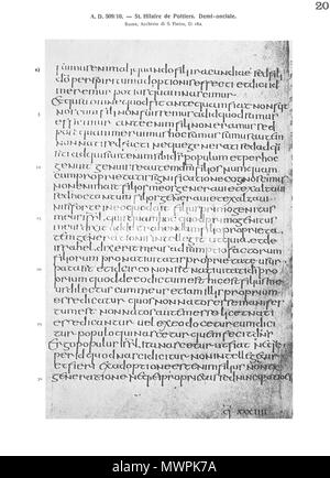 . Half-uncial o semi-uncial; Steffens Franz; Paléographie latine ...