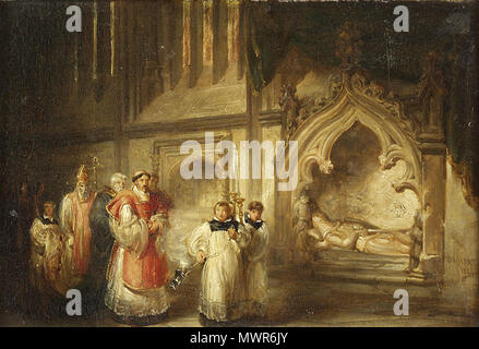 . The Monument of Richard Stapleton in Exeter Cathedral . 1884 466 S A ...