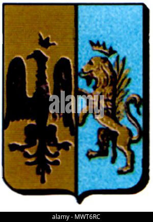 The 'Stemma originario Palermo principi' is a historical artwork ...