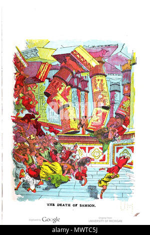 . English: The death of Samson. 1910. Unknown 519 The death of Samson ...