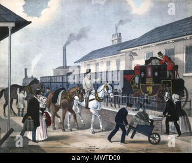 The Last of the Coaches'. The Royal Mail coach service, begun in the ...