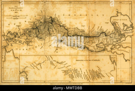 598 The northern frontier of Greece, 1834 - Baker - (lieutenant-colonel ...