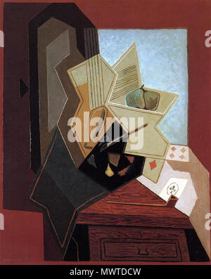 598 The painter's Window Juan Gris Stock Photo - Alamy