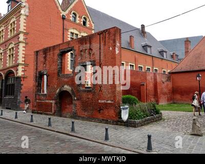 brick buildings in lille (france Stock Photo - Alamy