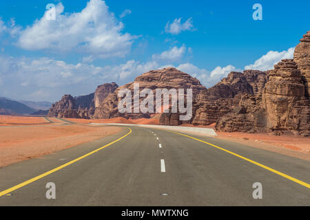 Beautiful scenery in the northern territories of Saudi Arabia, Middle ...