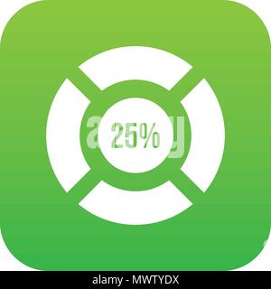 Sign 25 load icon green Stock Vector Image & Art - Alamy