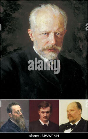 Tchaikovsky and the Belyayev circle Stock Photo - Alamy