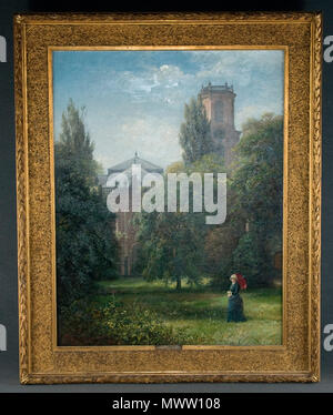 . Deutsch: Nathanael Schmitt, Heidelberger Maler, portraitiert von ...