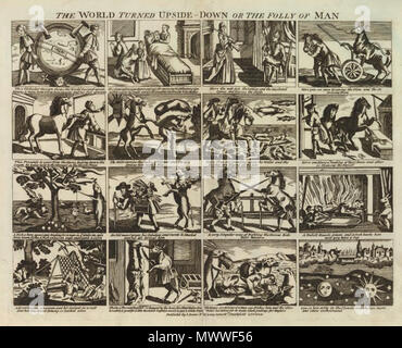 602 The world turned upside down Stock Photo - Alamy