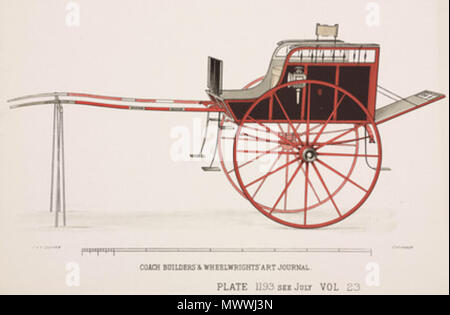 Trap or cart c 1903 Stock Photo - Alamy