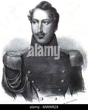 Louis-Napoléon Bonaparte, future Emperor Napoleon III, is depicted in a ...
