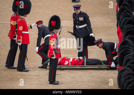 Lieutenant General Sir James Bucknall, Colonel of the Coldstream Guards ...