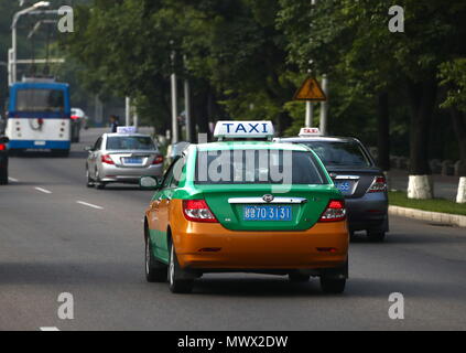Taxi, Pyongyang, North Korea Stock Photo: 72714983 - Alamy