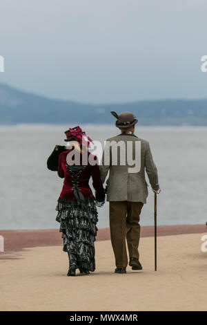 Morecambe Victorian period Stock Photo - Alamy