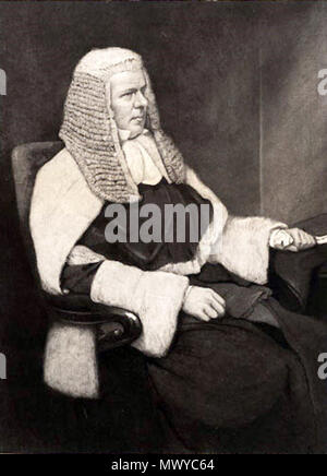 . Colin Blackburn, Baron Blackburn (1813-1896) . Contemporary portrait ...