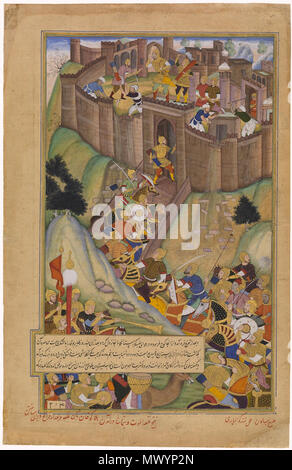 . English: Designed by Basawan; Colored by Nand Gwaliori (Indian, North ...