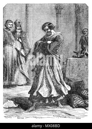 Magna Charter Signed by King John, 1215, (c19th century). Artist ...