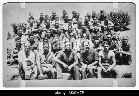 EAST AFRICA CAMPAIGN WW2. Italian magazine showing Italian troops ...