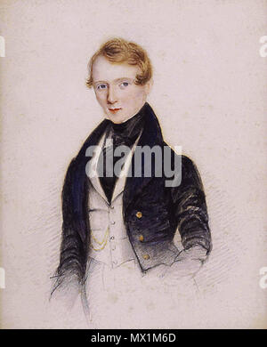 . English: Richard Somerset Esq., later 2nd Baron Raglan (1817-1884 ...