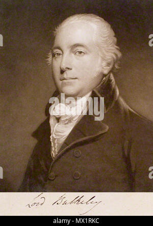 . English: Thomas Bulkeley, 7th Viscount Bulkeley (1752-1822) . between ...