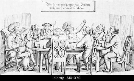 . Deutsch: Zeitgenössische schweizerische Karikatur aus liberaler Sicht ...