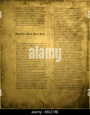 Codex Alexandrinus 5th century Stock Photo - Alamy
