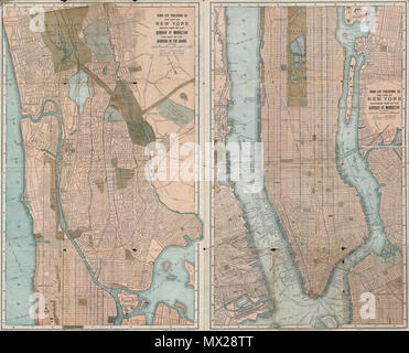 New map of the borough of the Bronx, City of New York: adopted from the ...