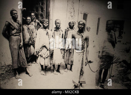 Marché aux esclaves de Zanzibar Stock Photo - Alamy