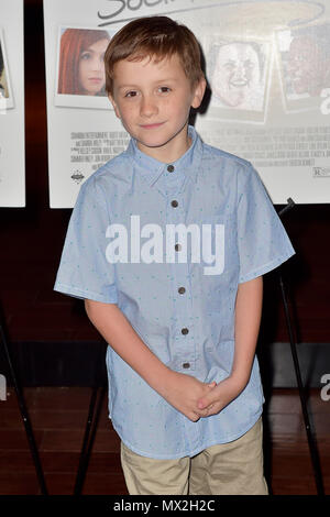 Brayden Scott attending the 'Social Animals' premiere at The Landmark ...