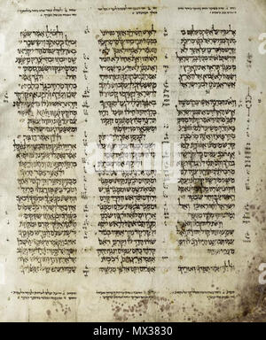 The Aleppo Codex, a medieval manuscript, contains one of the oldest and ...