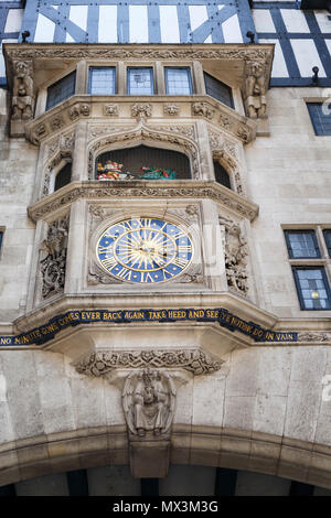 Liberty clock. Regent Street, London, England Stock Photo - Alamy