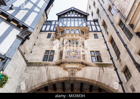 Liberty clock. Regent Street, London, England Stock Photo - Alamy