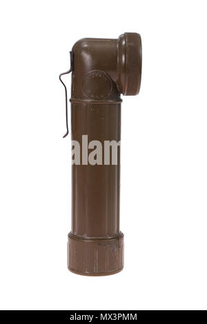 WW2 Period US Army Flash Light on white background Stock Photo - Alamy