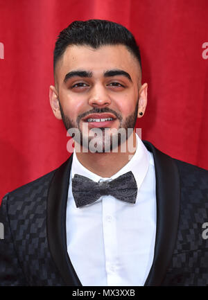 Sunjay Midda attending the British Soap Awards 2017 at The Lowry ...