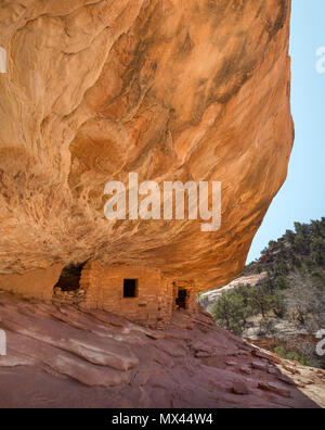 Prehistoric structure built by the Ancestral Puebloans formerly known ...