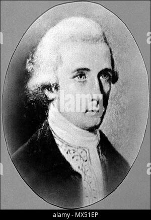 . English: Portrait of Benjamin Waller by an unknown artist. Waller was ...