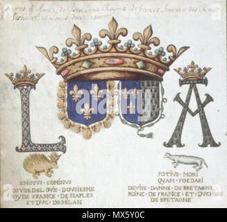 Royal Queen Anne coat of arms inside village parish church of Saint ...