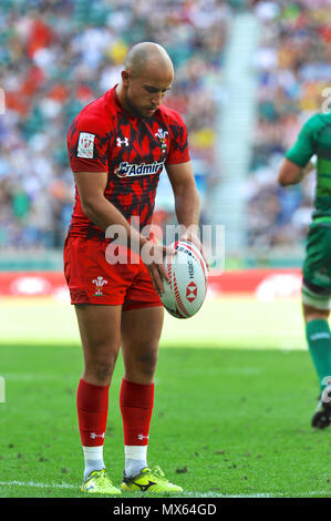 Luke Treharne of Wales, in action during the game Stock Photo - Alamy