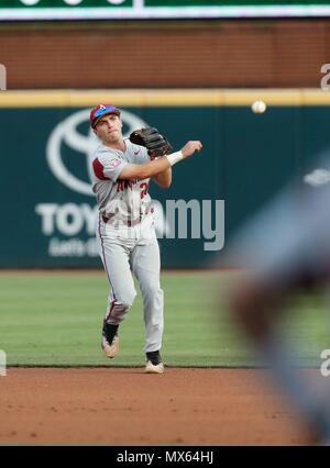 FAYETTEVILLE, AR - JUNE 10: Arkansas Razorbacks pitcher Patrick ...