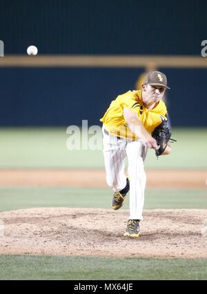Southern Miss pitcher Cody Carroll (33) during an NCAA baseball game on ...