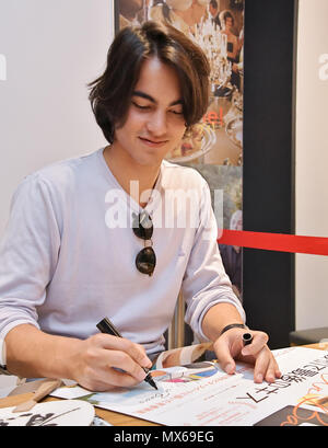 Rimau Ritzberger Grillo, June 2, 2018, Tokyo, Japan : Actor Rimau ...