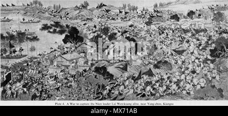. A battle of the Nien Rebellion (1851–1868). From 'Victory over the ...