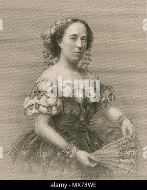 . Madame Clara Novello [graphic] / engraved by J.C. Armytage ; from a ...