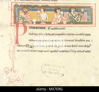 . English: Codex Buranus - miniature on folio 72v Italiano: Codex ...